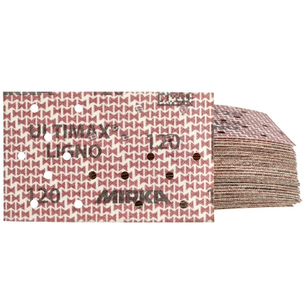 Mirka Ultimax Ligno 3"x5" Grip Multifit Sheets, UL-6BK Series ...